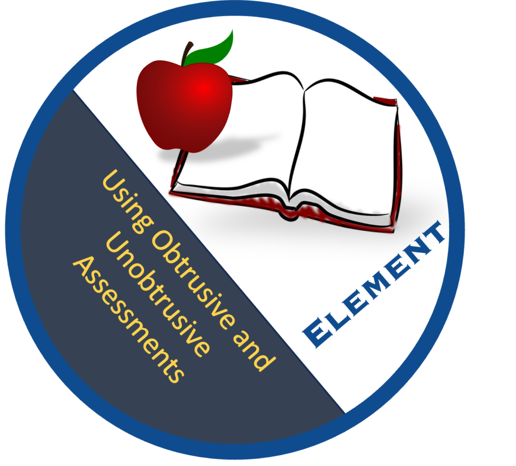 IIa and IIc – Using Obtrusive and Unobtrusive Assessments – Marzano ...